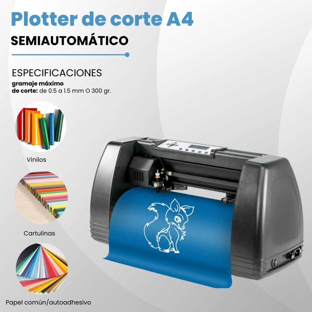 Plotter de Corte A3 27cm Semi Automático – Tienda Online Color Sublime