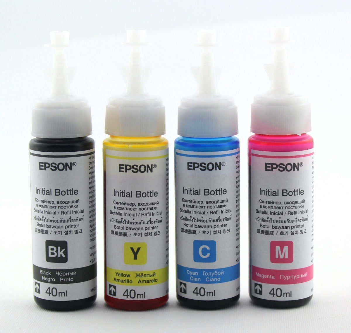Tinta Epson Original Pack 4 Colores L120 L200 L210 L355 L455 – Tienda ...
